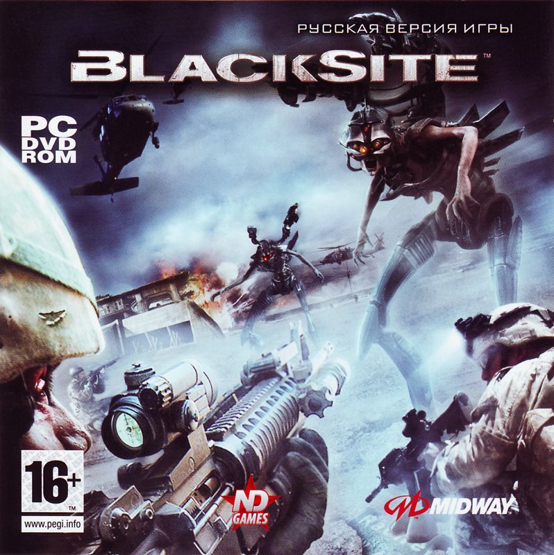 BlackSite: Area 51 cover or packaging material - MobyGames