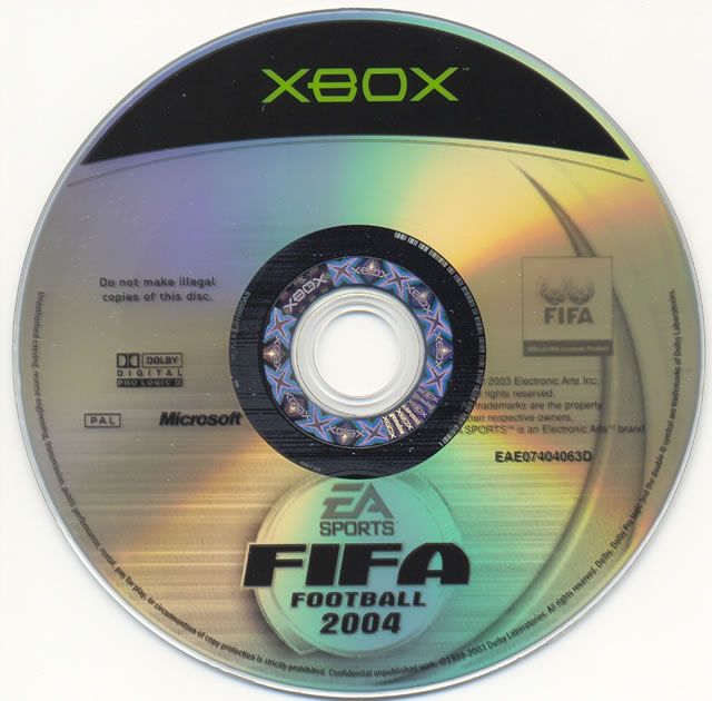 FIFA Soccer 2004 cover or packaging material - MobyGames
