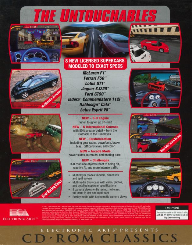Need for Speed II cover or packaging material - MobyGames