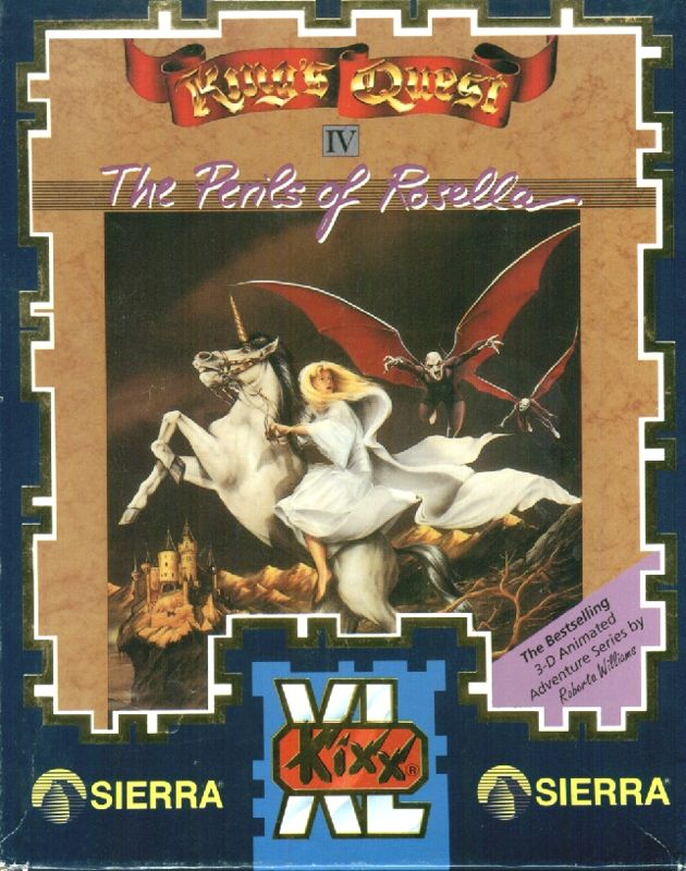 King's Quest IV: The Perils of Rosella cover or packaging material ...
