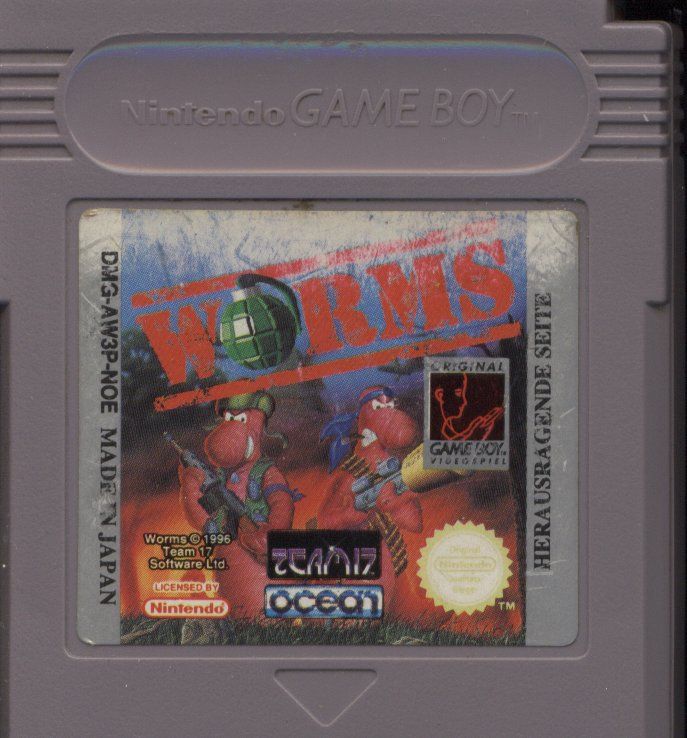 Worms cover or packaging material - MobyGames