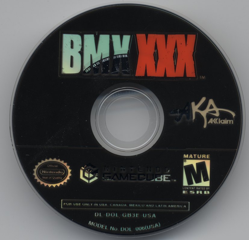 BMX XXX cover or packaging material - MobyGames