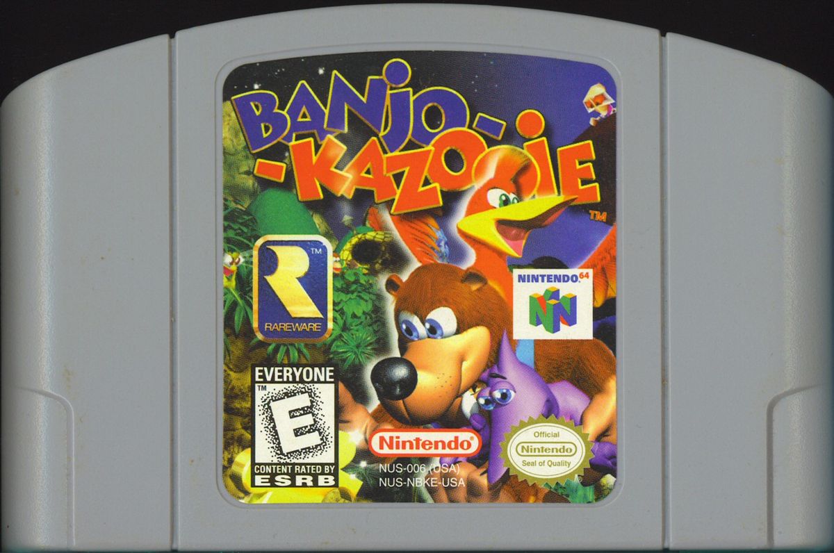 Banjo-Kazooie cover or packaging material - MobyGames