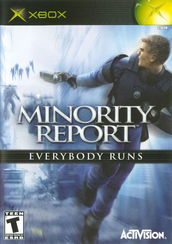 Minority Report: Everybody Runs cover or packaging material - MobyGames