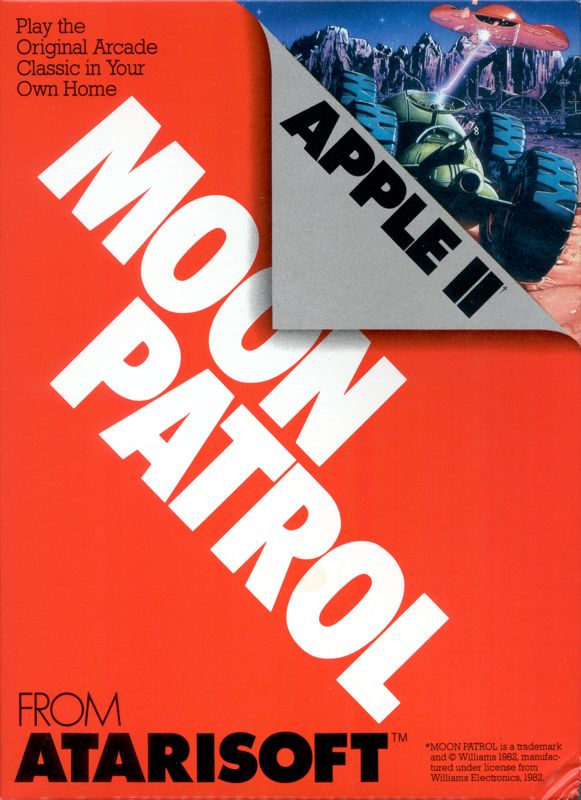 Moon Patrol cover or packaging material - MobyGames