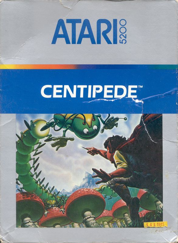 Centipede cover or packaging material - MobyGames