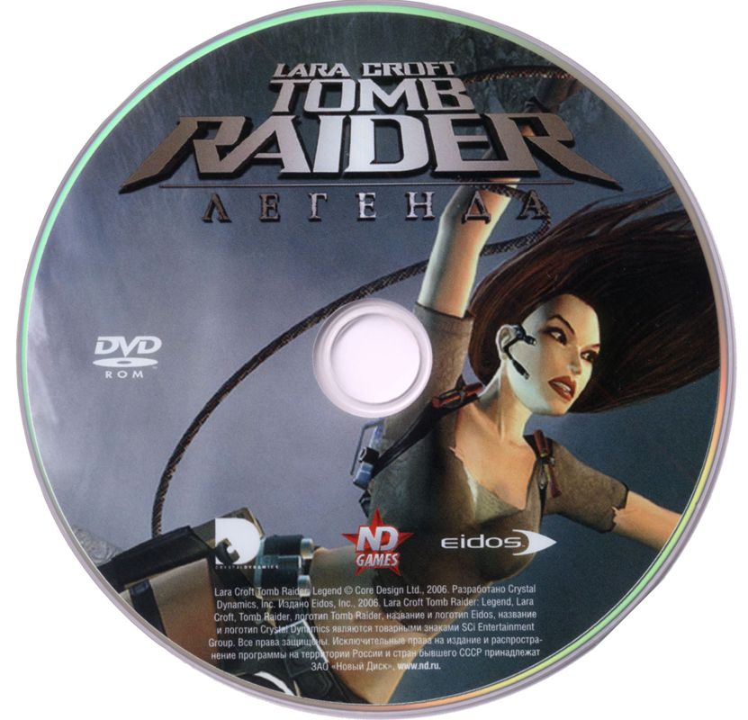 Lara Croft: Tomb Raider - Legend cover or packaging material - MobyGames
