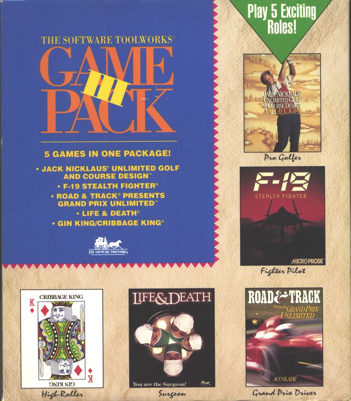The Software Toolworks Game Pack III (1993) - MobyGames