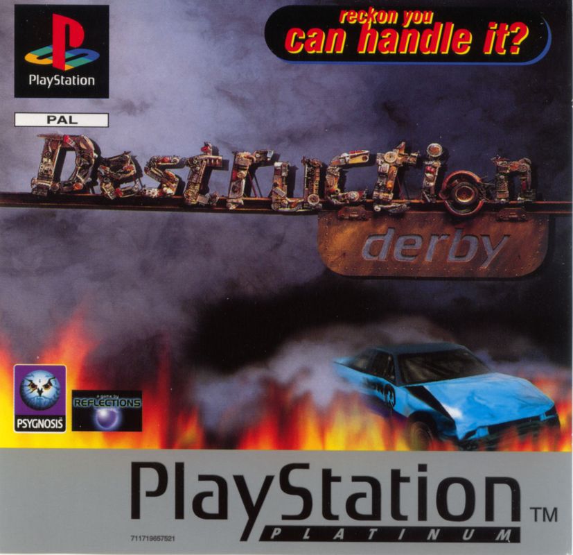 Destruction Derby cover or packaging material - MobyGames