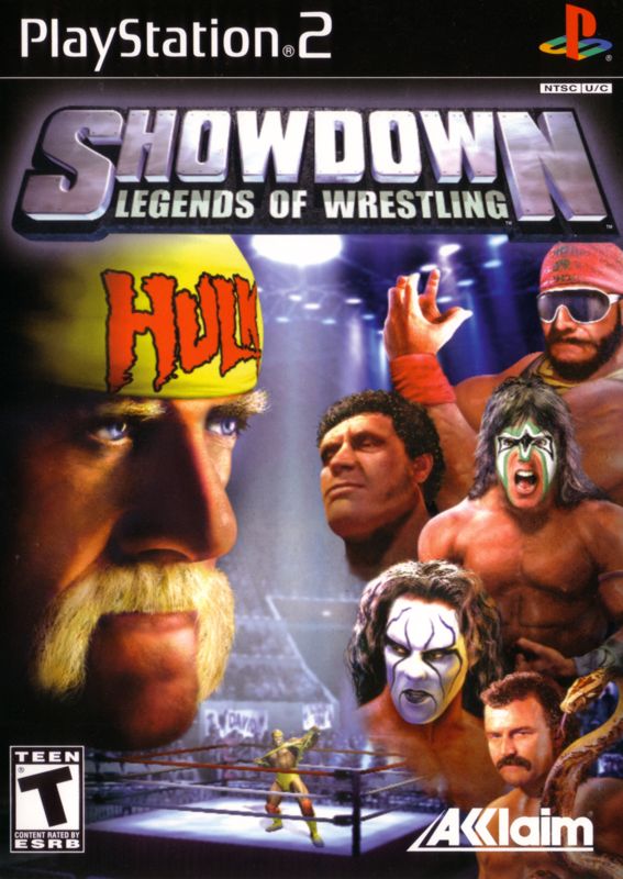 Showdown: Legends of Wrestling cover or packaging material - MobyGames