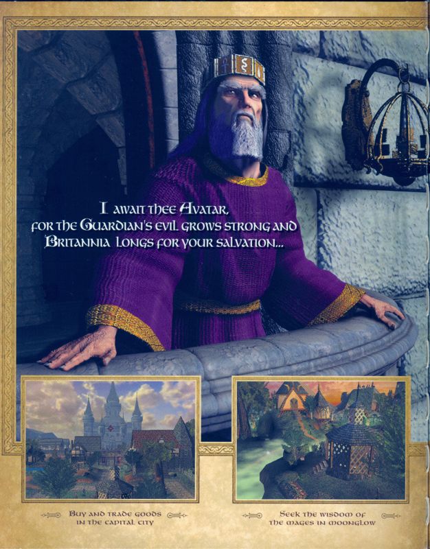 Ultima IX: Ascension cover or packaging material - MobyGames