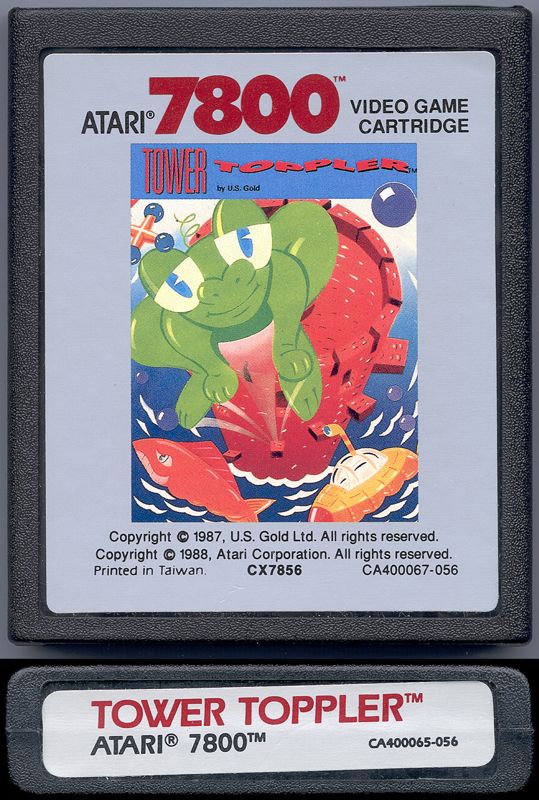 Tower Toppler cover or packaging material - MobyGames