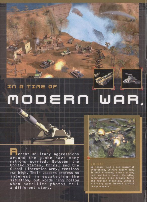 Command & Conquer: Generals cover or packaging material - MobyGames