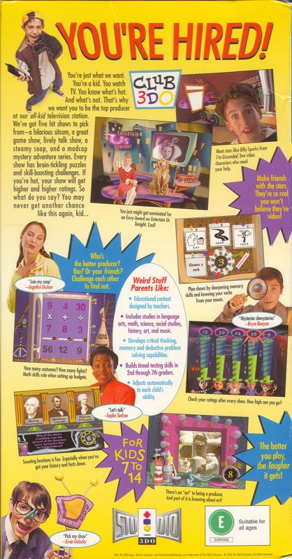 Club 3DO: Station Invasion cover or packaging material - MobyGames