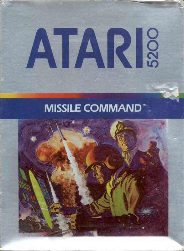 Missile Command cover or packaging material - MobyGames