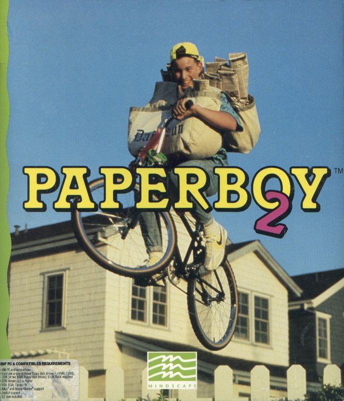 Paperboy 2 promo art, ads, magazines advertisements - MobyGames