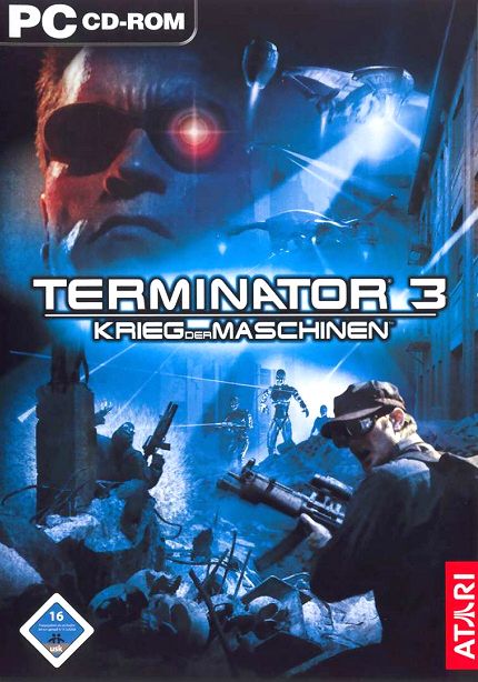 Terminator 3: War of the Machines cover or packaging material - MobyGames