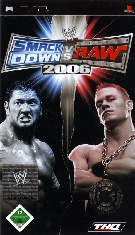 WWE Smackdown vs. Raw 2006 cover or packaging material - MobyGames
