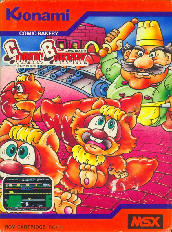 Comic Bakery (1984) - MobyGames