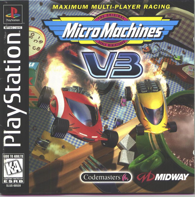 Micro Machines V3 (PlayStation) credits - MobyGames