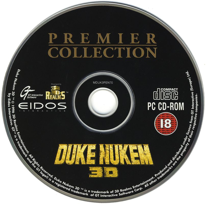 Duke Nukem 3D cover or packaging material - MobyGames