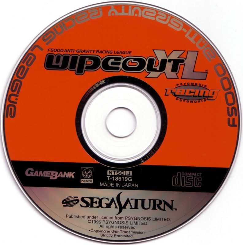 WipEout XL cover or packaging material - MobyGames