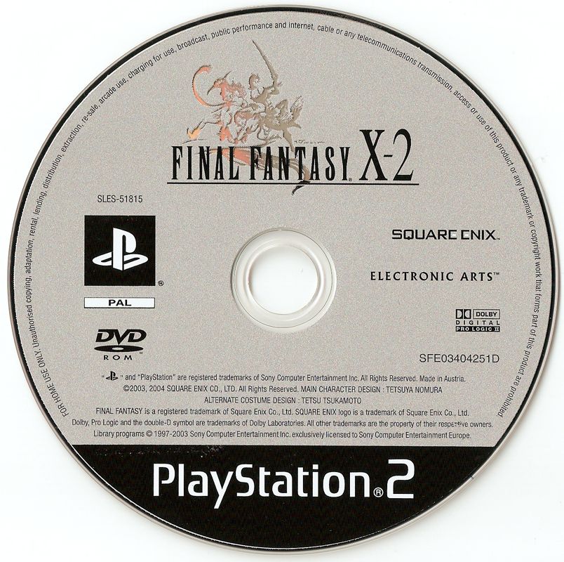 Final Fantasy X-2 cover or packaging material - MobyGames