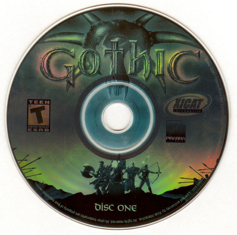 Gothic cover or packaging material - MobyGames