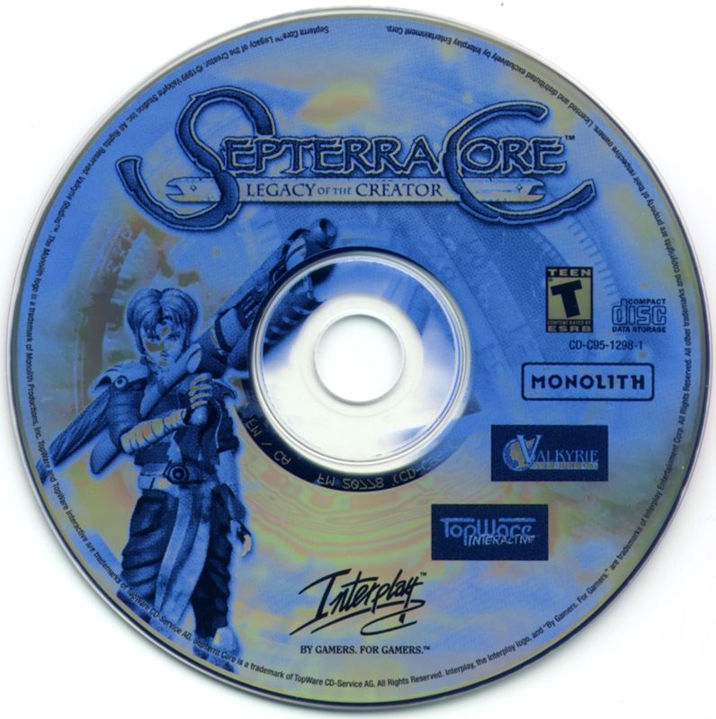 Septerra Core: Legacy of the Creator cover or packaging material ...