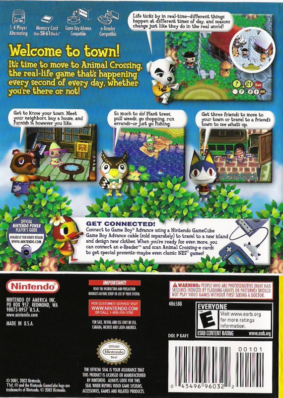 Animal Crossing cover or packaging material - MobyGames