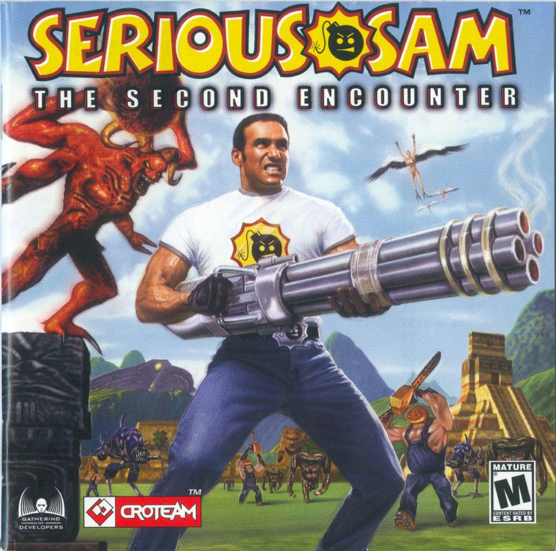 Serious Sam: The Second Encounter cover or packaging material - MobyGames