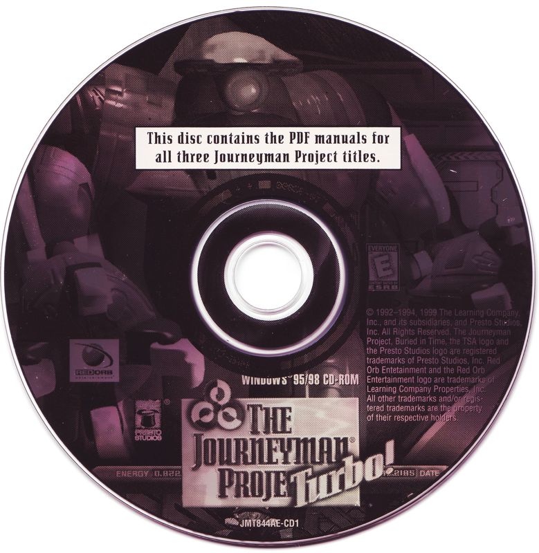 The Journeyman Project Trilogy cover or packaging material - MobyGames