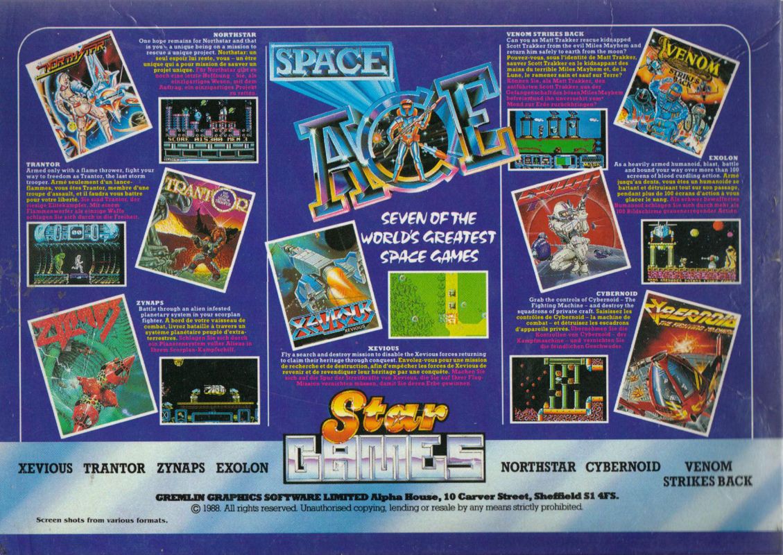 Space Ace cover or packaging material - MobyGames