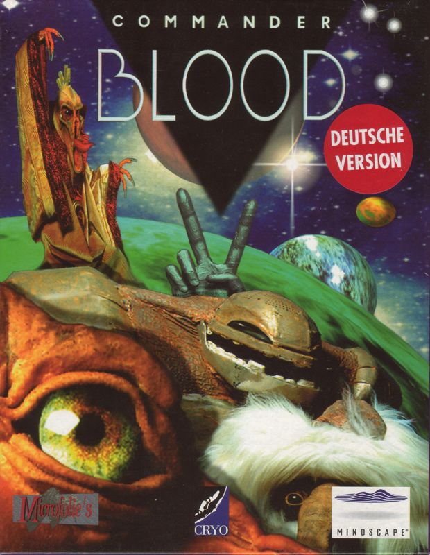 Commander Blood cover or packaging material - MobyGames