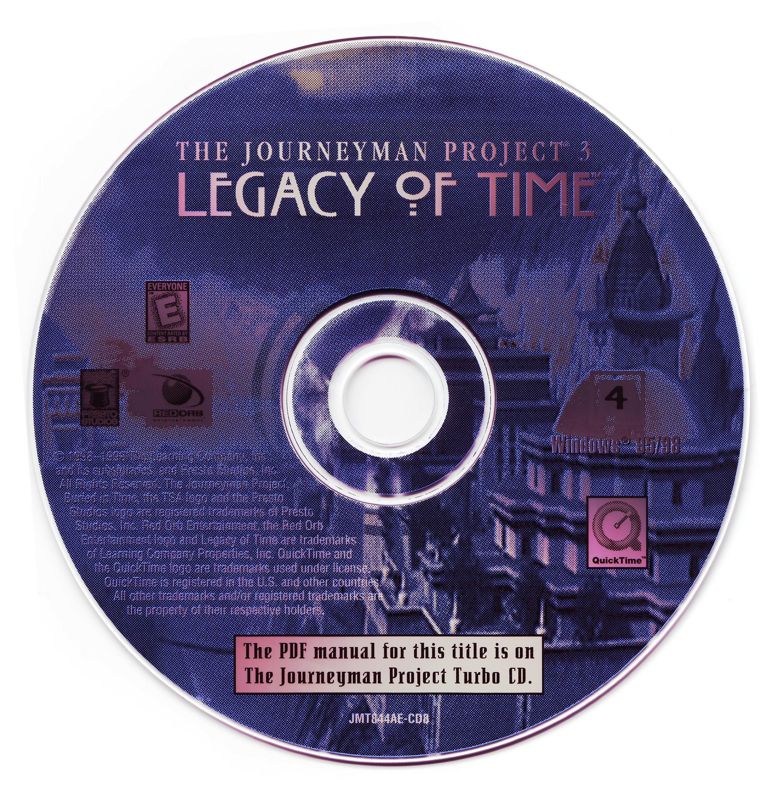 The Journeyman Project Trilogy cover or packaging material - MobyGames