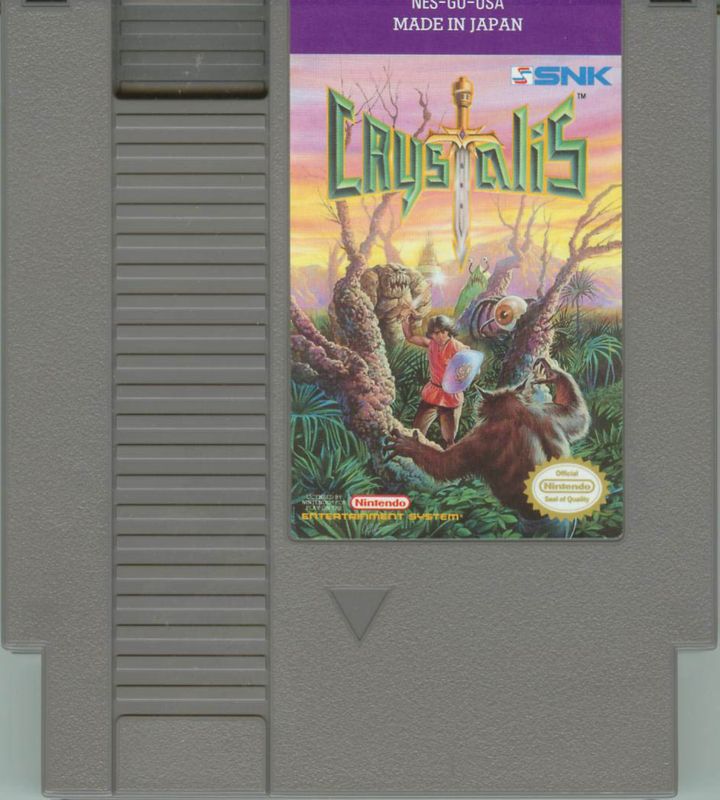 Crystalis cover or packaging material - MobyGames