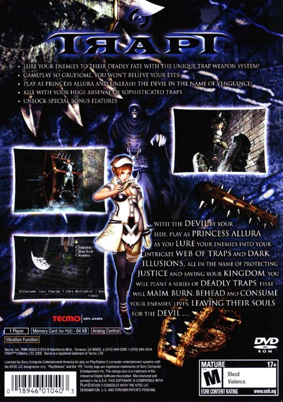 Trapt cover or packaging material - MobyGames