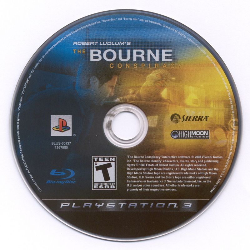 Robert Ludlum's The Bourne Conspiracy cover or packaging material - MobyGames