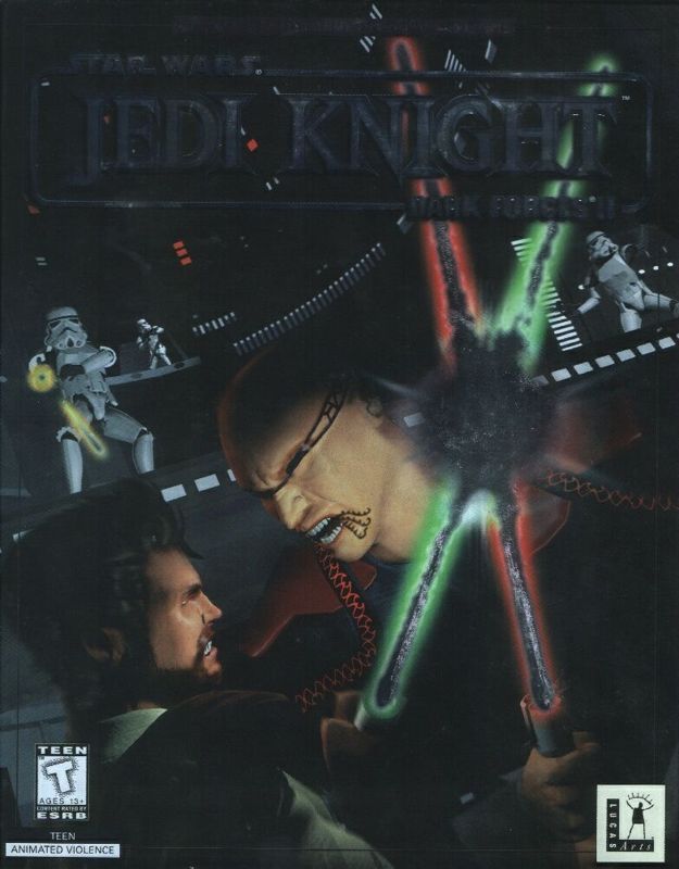 Star Wars: Jedi Knight - Dark Forces II box covers - MobyGames