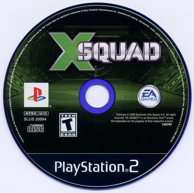 X Squad cover or packaging material - MobyGames