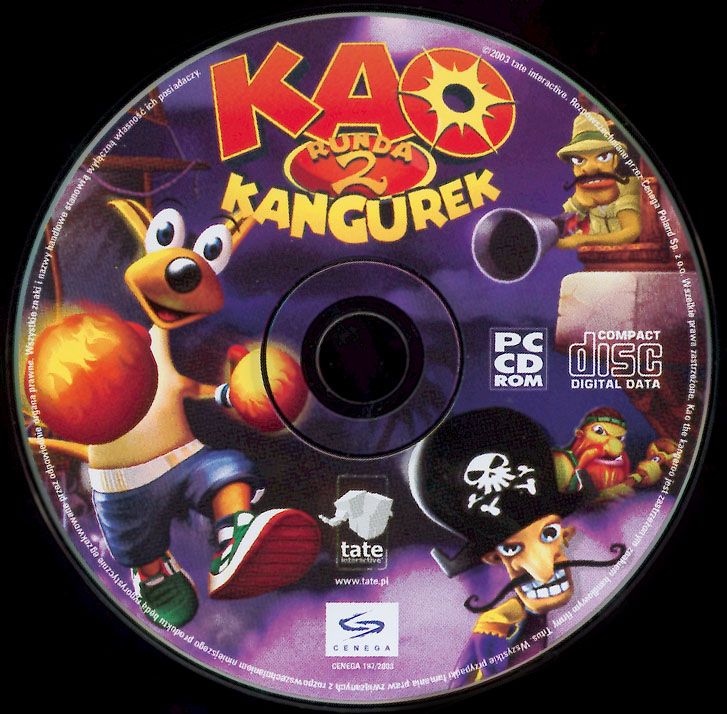 Kao the Kangaroo: Round 2 cover or packaging material - MobyGames