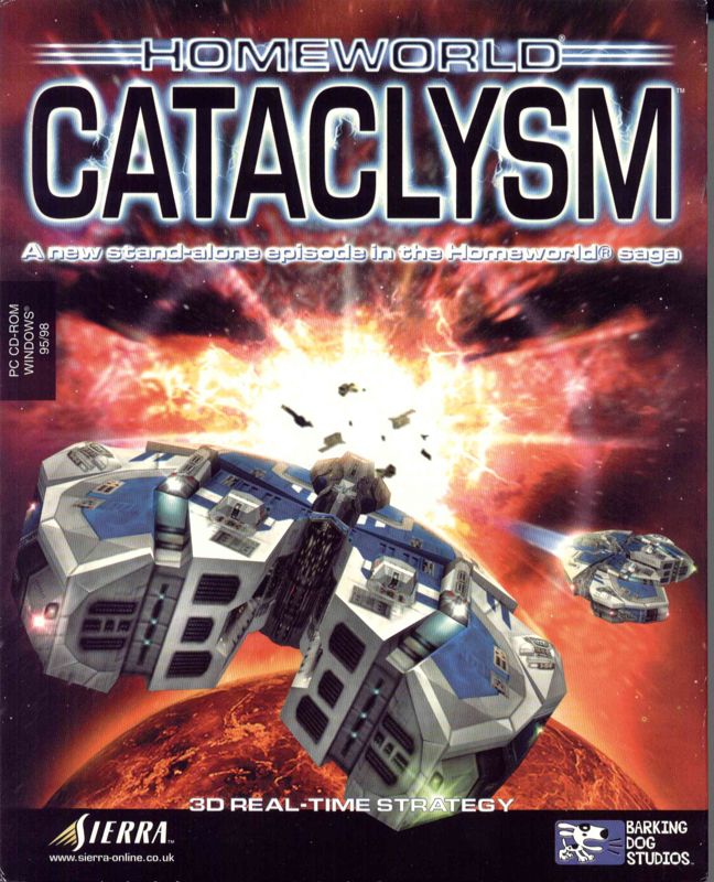 Homeworld: Cataclysm cover or packaging material - MobyGames