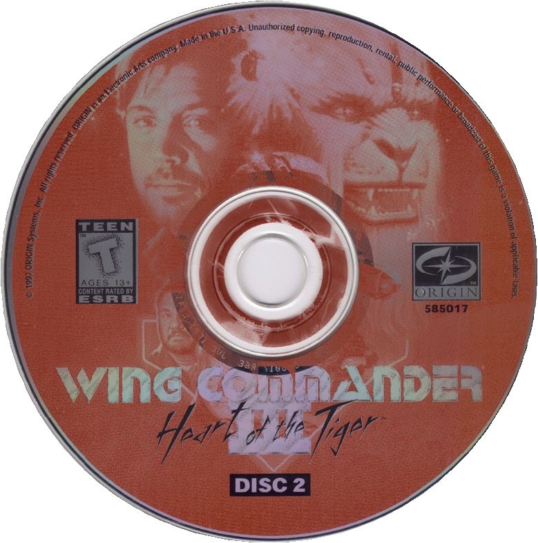 Wing Commander III: Heart of the Tiger cover or packaging material ...