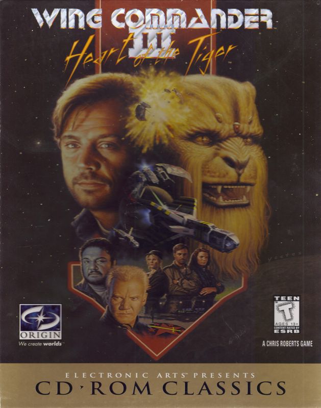 Wing Commander III: Heart of the Tiger cover or packaging material ...