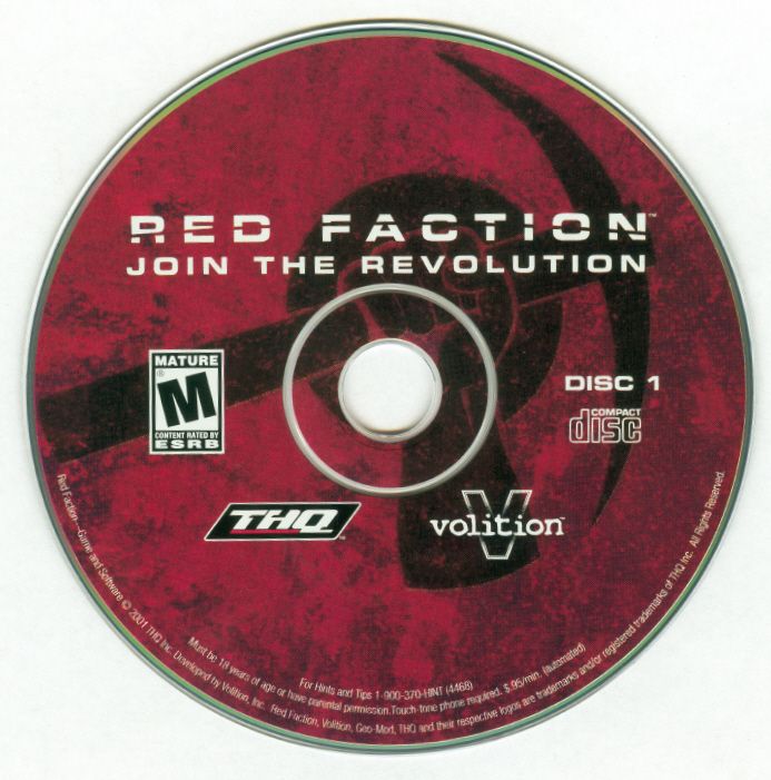 Red Faction cover or packaging material - MobyGames