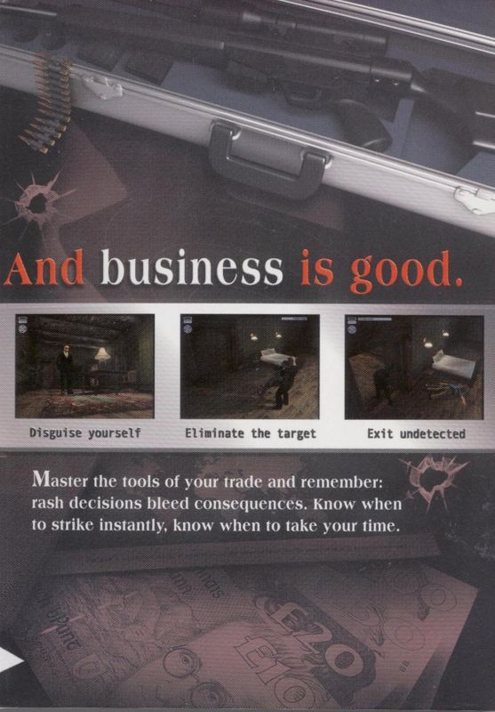 Hitman 2: Silent Assassin cover or packaging material - MobyGames