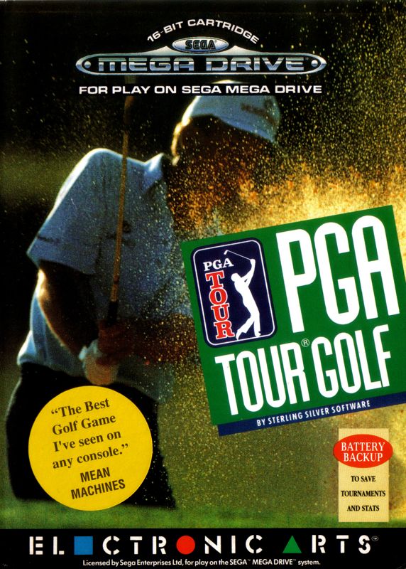 PGA Tour Golf cover or packaging material - MobyGames