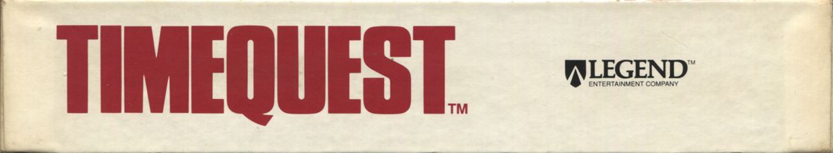 Timequest cover or packaging material - MobyGames