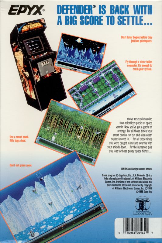 Revenge of Defender cover or packaging material - MobyGames