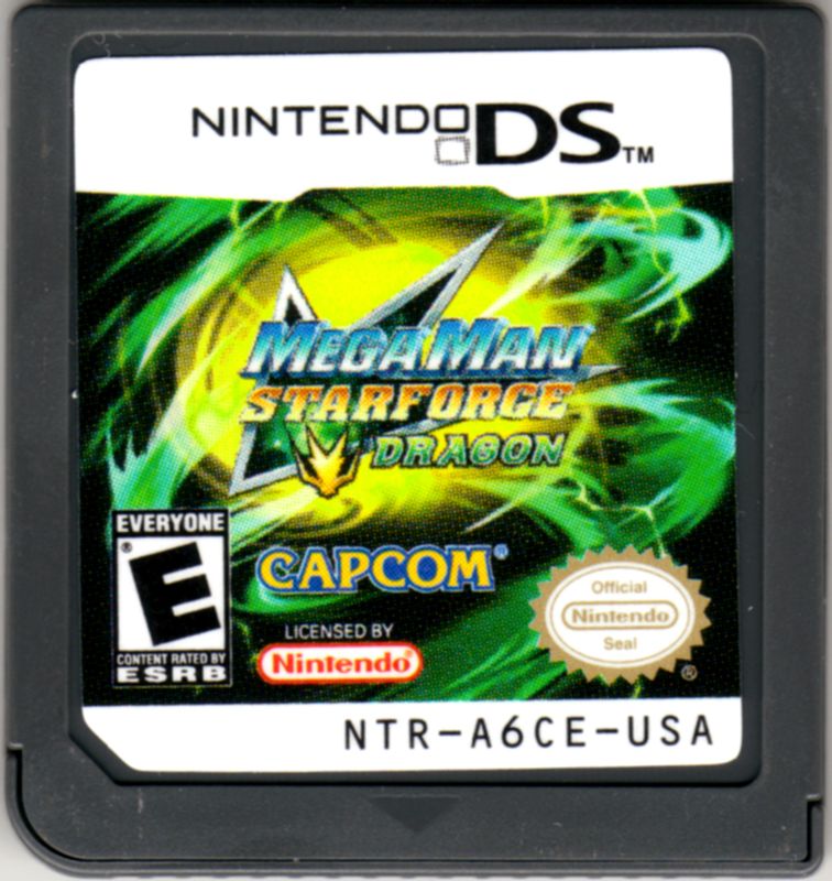 Mega Man Star Force: Dragon cover or packaging material - MobyGames